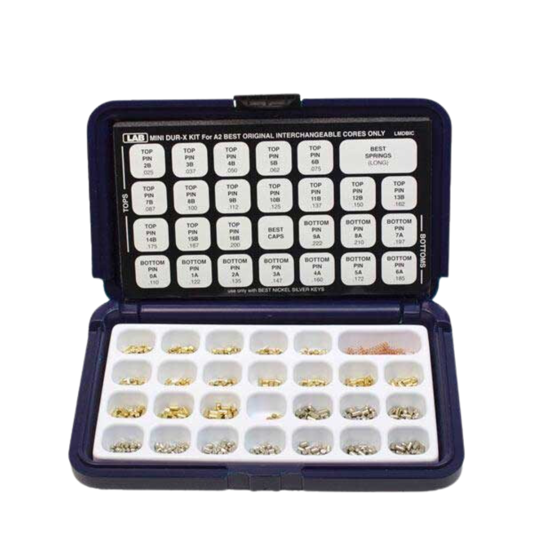 LAB - LMDBIC - Mini DUR-X - BEST A2 ICore Rekeying Pin Kit – Keyless City