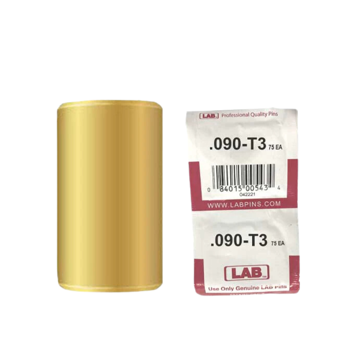 LAB - .003 - Universal Top Flat Pins - Size .090 - 090S43 - Smart-Pac – Keyless City