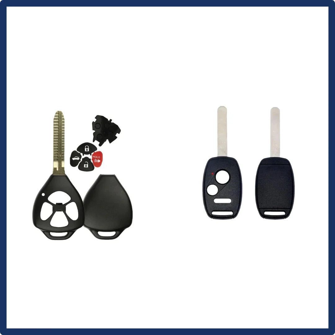 Remote Head Key Shells – Replacement Key Fobs | KeylessCity – Keyless City