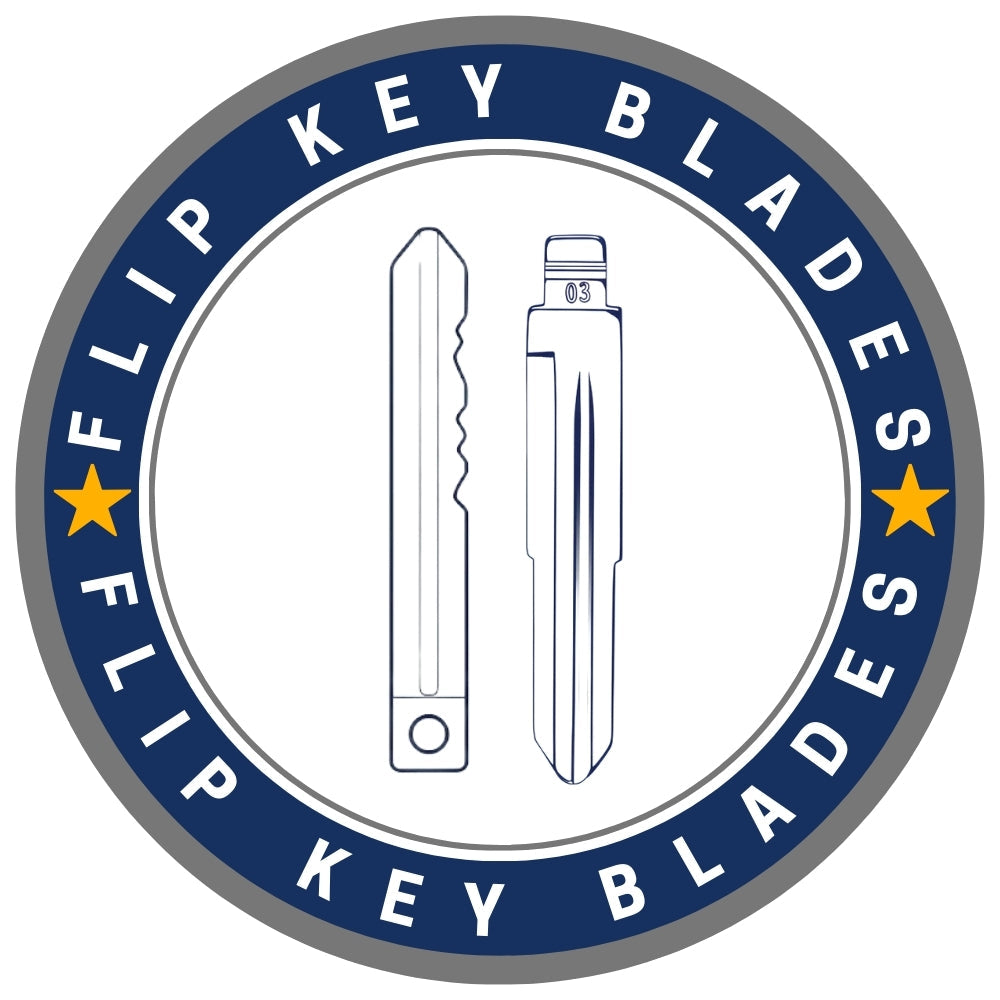 Flip Key Blades & Replacement Inserts for Car Remotes | KeylessCity ...