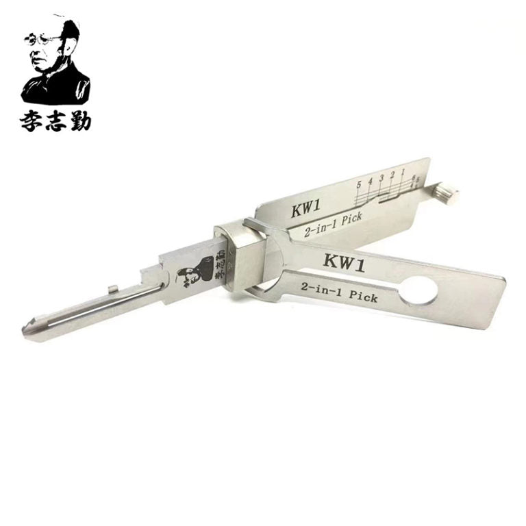 CLASSIC LISHI - KW1 / 5-Pin Kwikset Keyway Tool / 2-In-1 Pick / AG ...