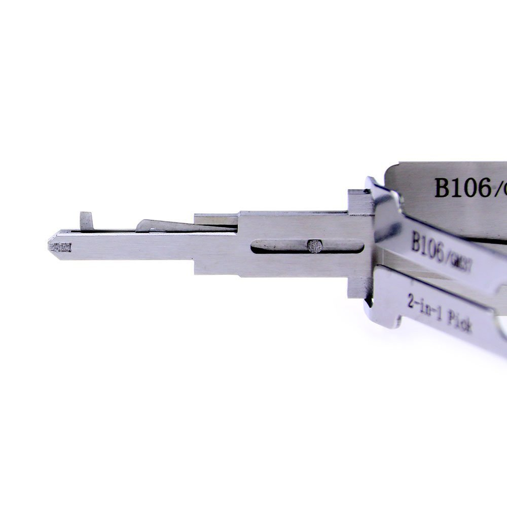 CLASSIC LISHI - GM37 B106 GM / Non-Warded 2-In-1 Pick & Decoder ...
