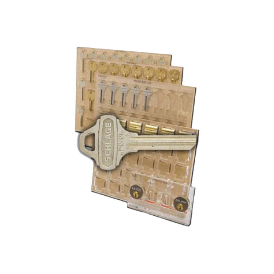 Ilco - EIP-KH10 - Engrave-It - Schlage Everest/Primus Head Key Holder ...