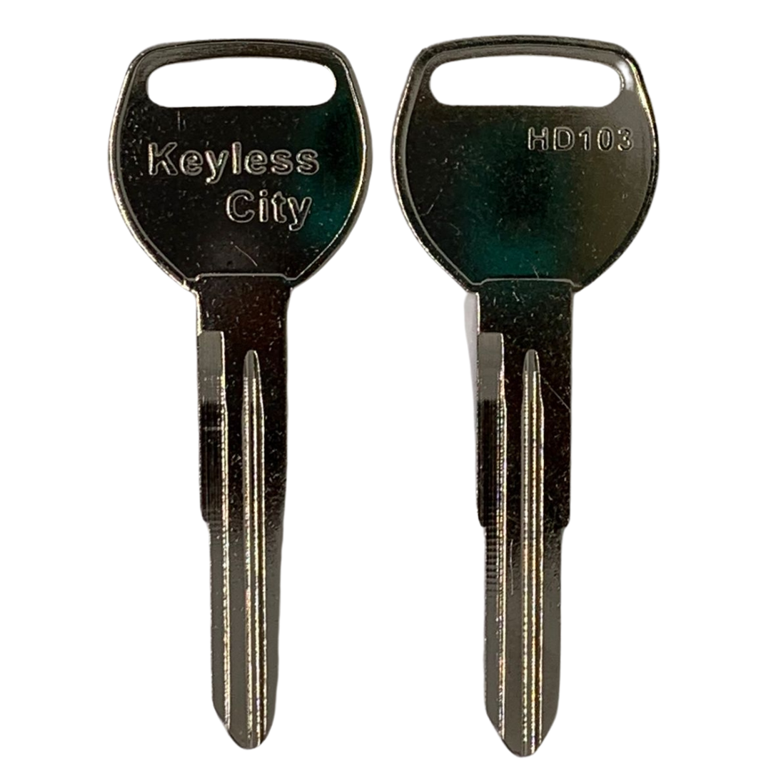 100 X HD103 / X214 - Honda / Acura Key Blank - Test Key Blade (AFTERMA ...