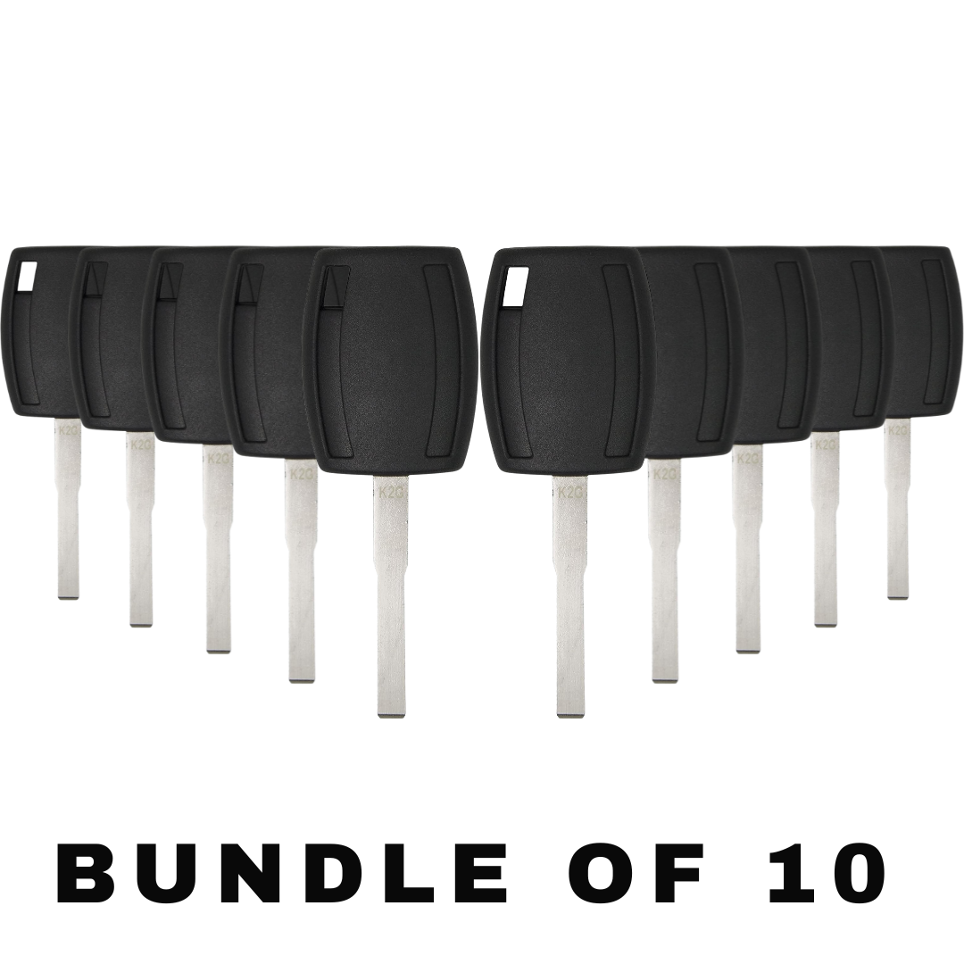 10 X 2011-2020 Ford / H94-PT / Side Mill Transponder Keys / Chip 4D63 ...