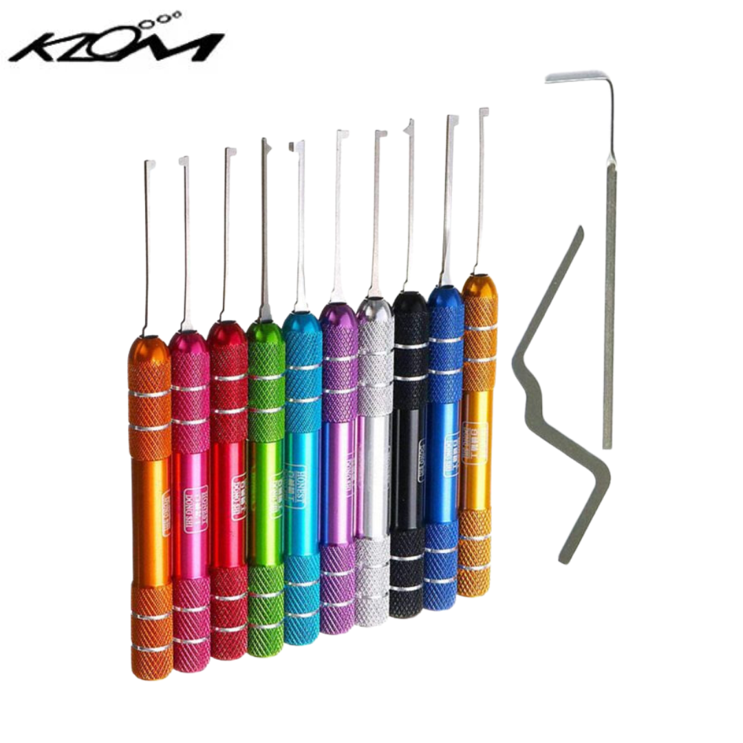 Lock Picks Set - For Dimple Locks - 12 Pieces (KLOM) – Keyless City