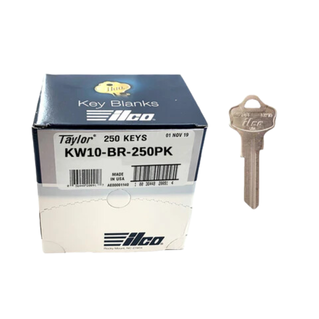 Ilco - KW10-BR TITAN/KWIKSET Key Blank (250 Pack) – Keyless City