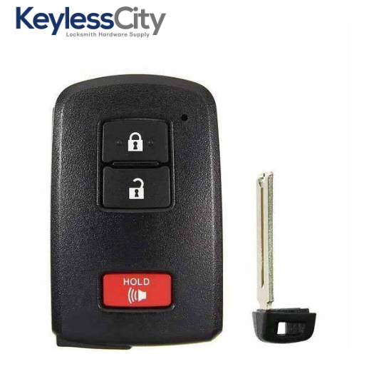 2012-2021 Toyota Highlander / Tacoma / Land Cruiser / 3-Button Smart K ...