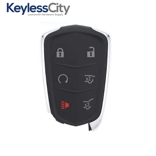 2015-2019 Cadillac Escalade / 6-Button Smart Key / HYQ2EB / 433 Mhz w ...