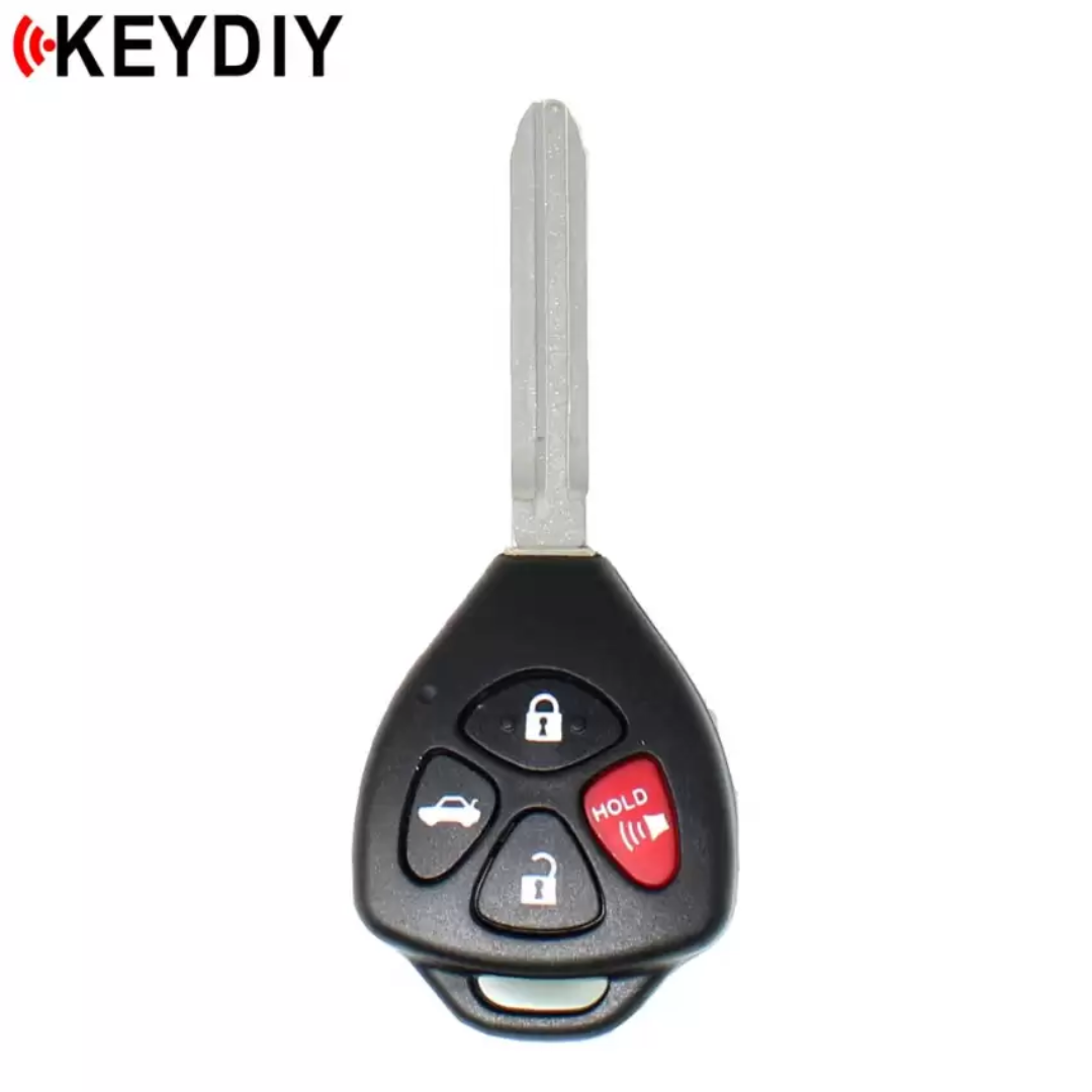 KEYDIY - Toyota Remote Key Toyota Style 4 Buttons With Panic B05-4 ...