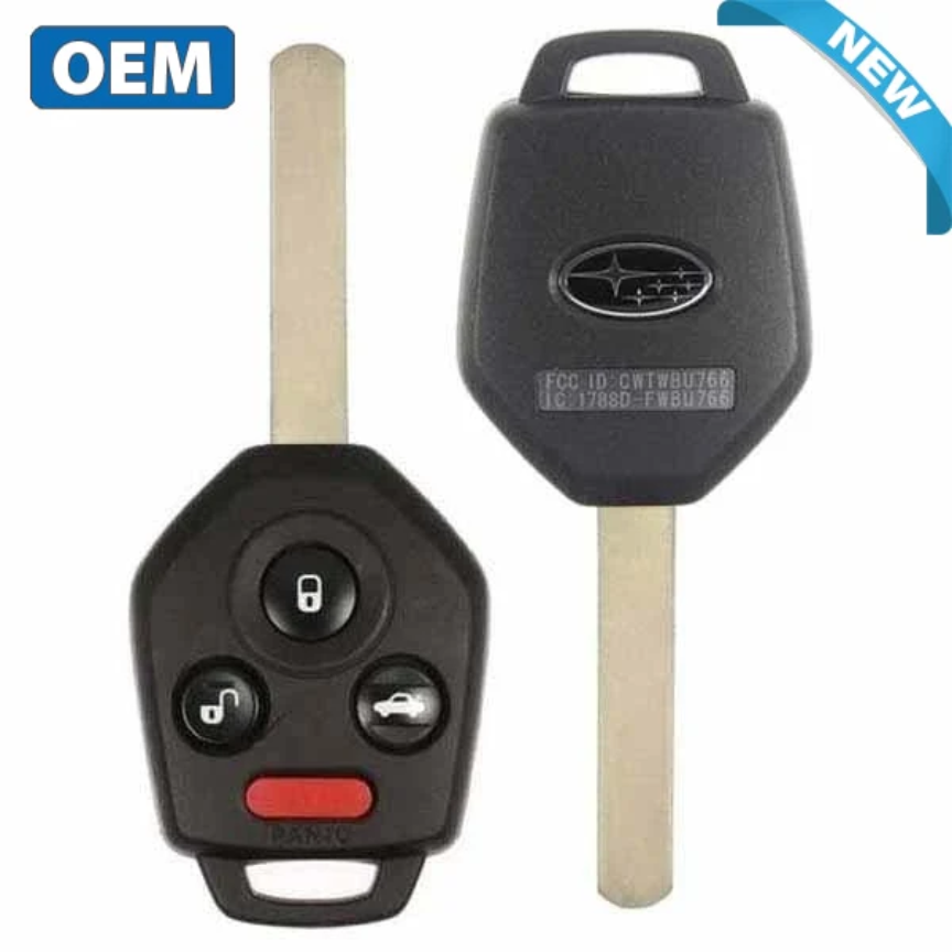 2010-2014 Subaru Legacy Outback / 4-Button Remote Head Key / PN: 57497 ...