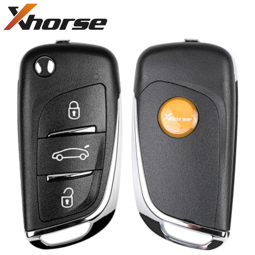 Xhorse XKDS00EN Generic Style / 3-Button Universal Remote Key For VVDI ...