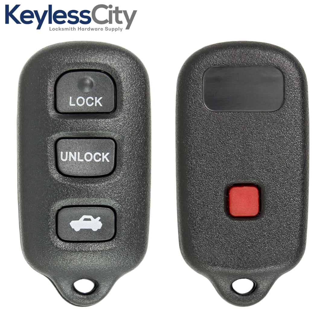 1998-2008 Toyota / 4-Button Keyless Entry Remote / GQ43VT14T / 89742-A ...