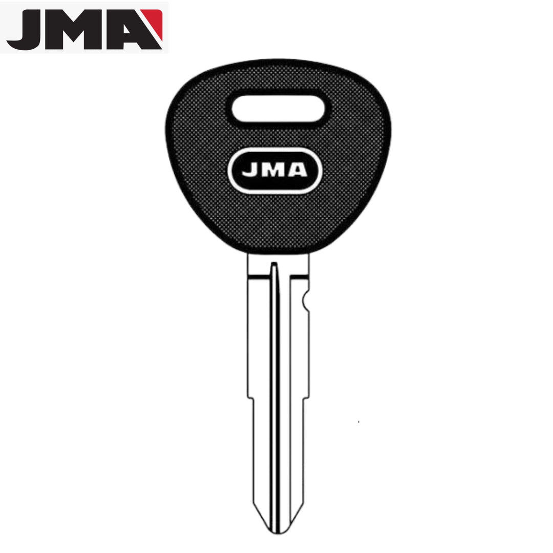 1995-2005 Hyundai HY-5.P / HY13P Double Sided 8 Cut Plastic Head Key B ...