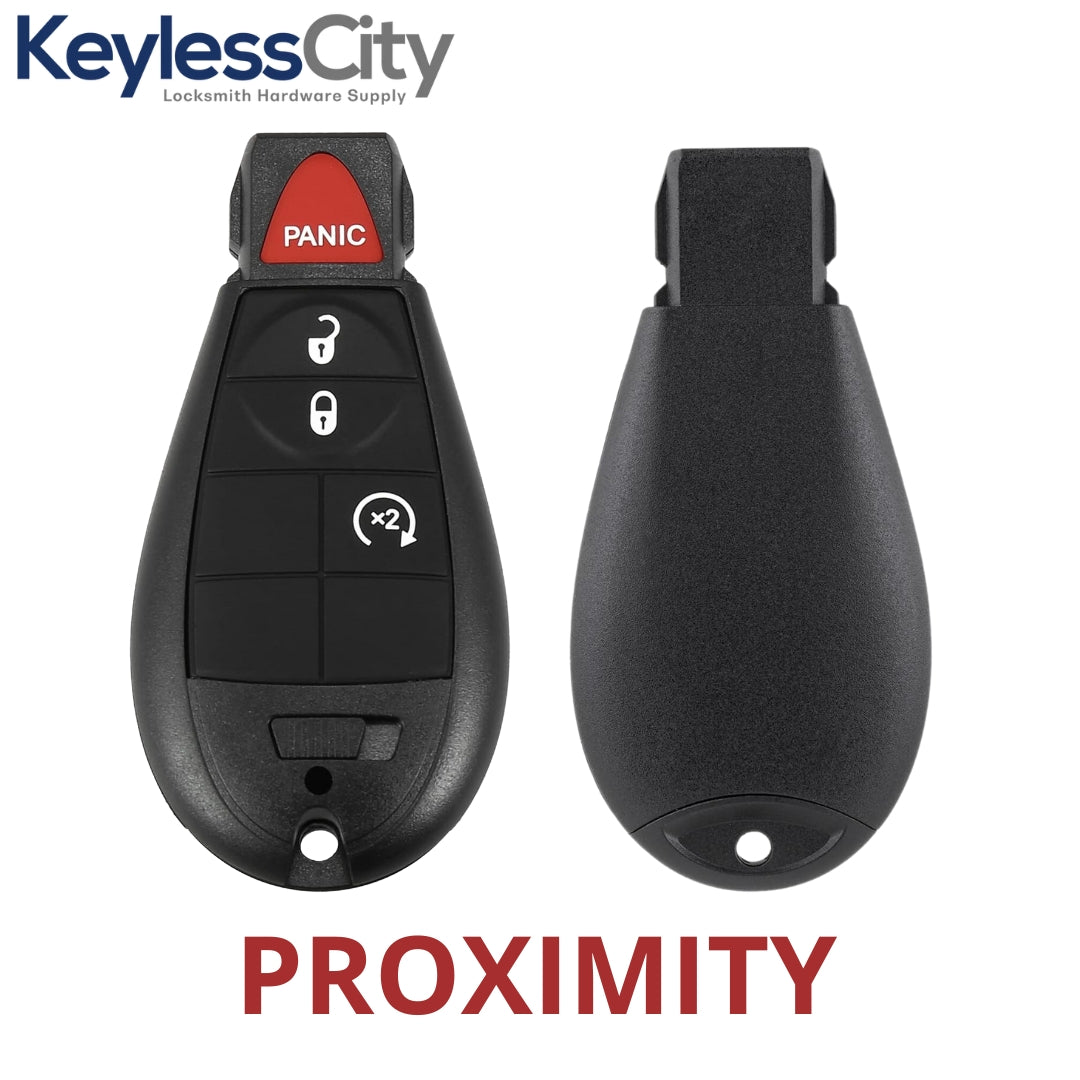 2009-2020 Jeep Chrysler Dodge / 4-Button Fobik Key / PN: 05026886AI ...