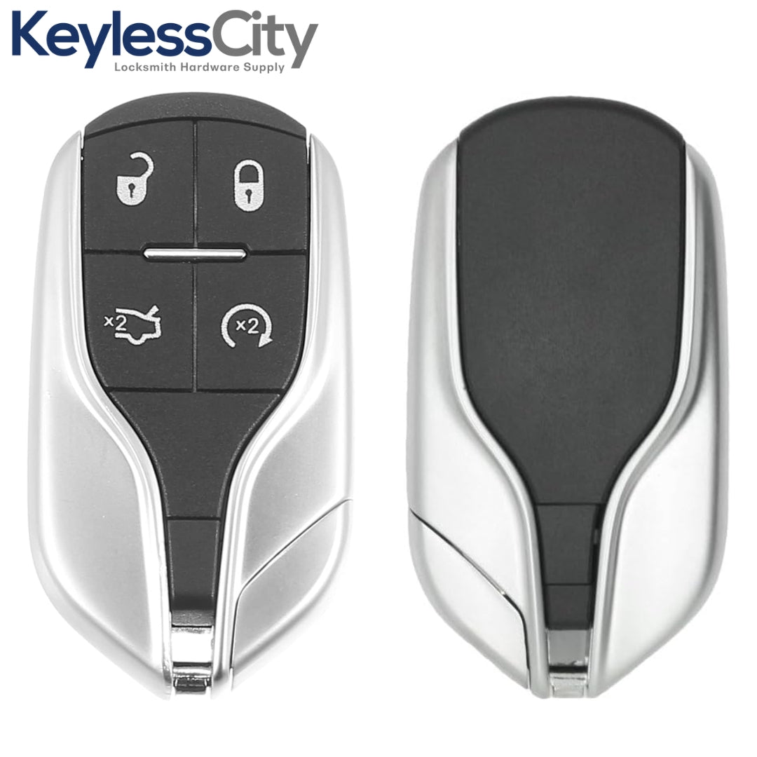 2014-2016 Maserati Ghibli / Quattroporte / 4-Button Smart Key w/ Remot ...