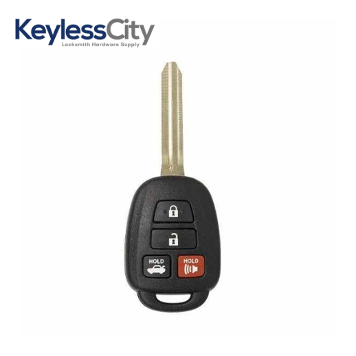 2014-2018 Toyota Camry / 4-Button Remote Head Key / HYQ12BDM (H Chip ...