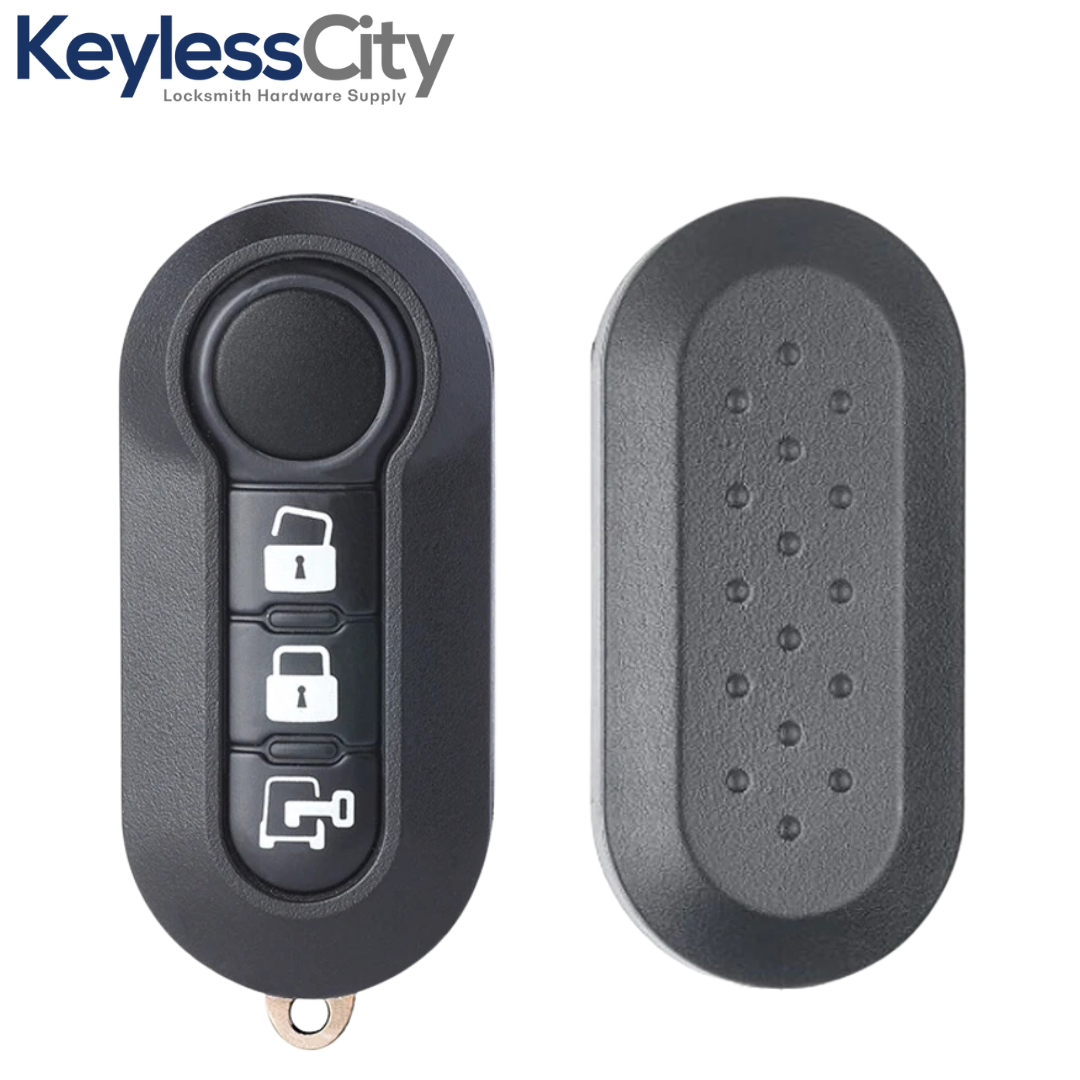 2012-2019 Fiat 500 / Dodge Ram Promaster City / 3-Button Flip Key / LT ...