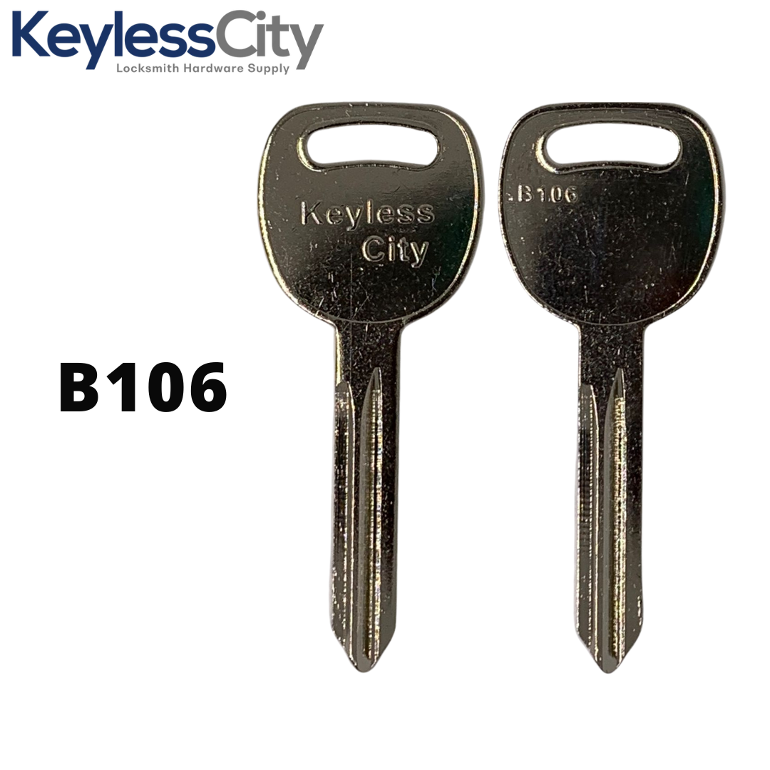 B106 / P1115 - GM Key Blank - Test Key Blade (AFTERMARKET) – Keyless City