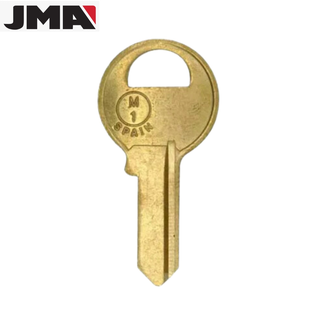 M1 / 1092 / Brass Metal Key Blank For Master Padlocks (JMA MAS-10E ...