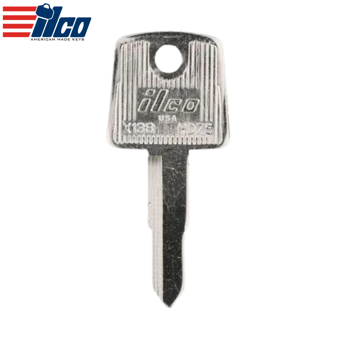 Ilco - HD75 / X138 - Honda - Motorcycle / ATV Key Blank – Keyless City