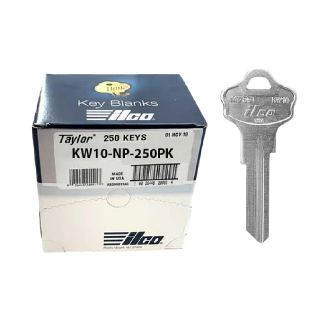 Ilco - KW10-NP TITAN / KWIKSET Key Blank - 250 Pack – Keyless City