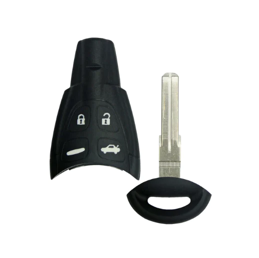 2003-2011 Saab 9-3 9-5 / 4-Button Smart Key / PN: 12783781 / LTQSAAM43 ...