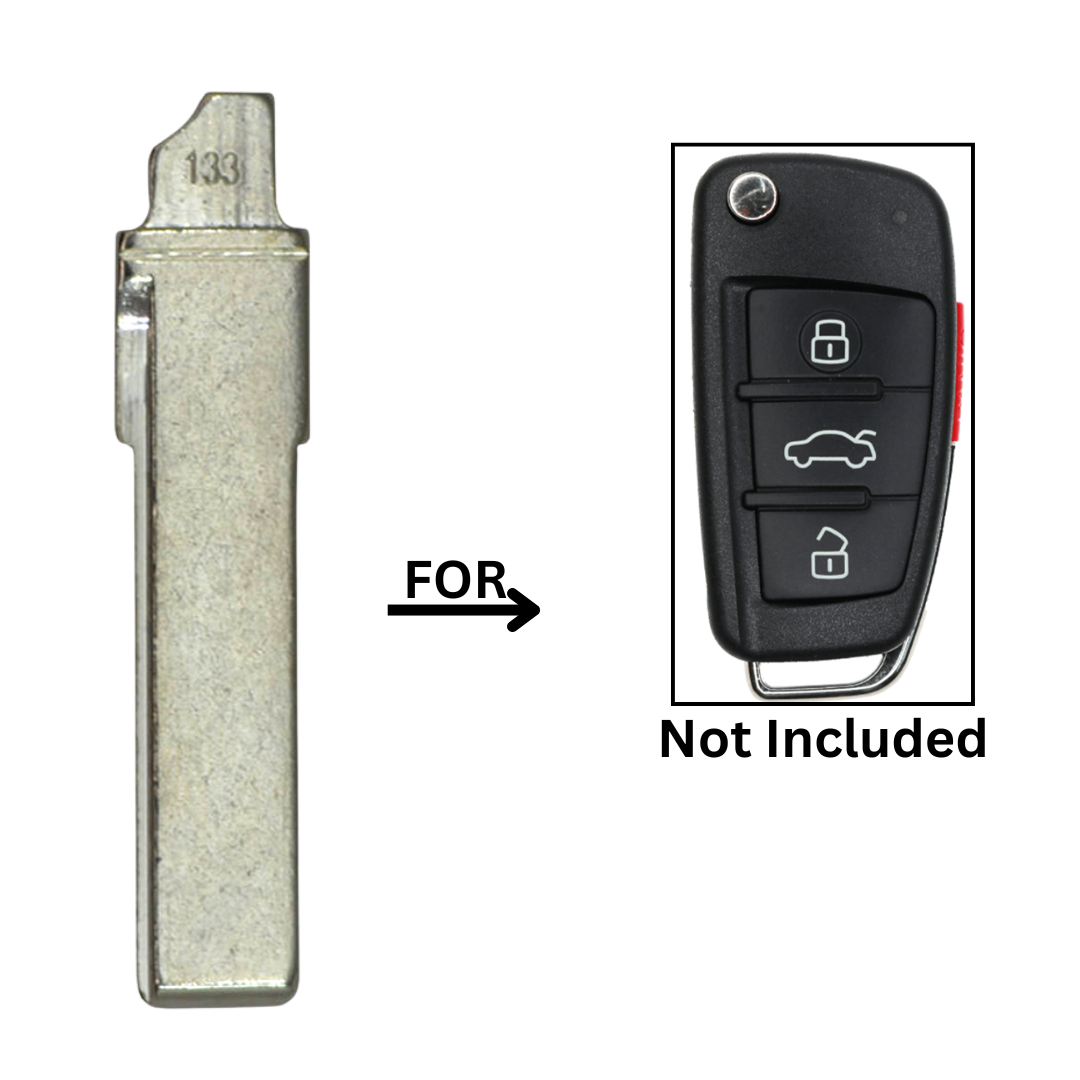 2005-2010 Audi / Remote Flip Key Blade / PN: HU-HAAC2 (AFTERMARKET ...