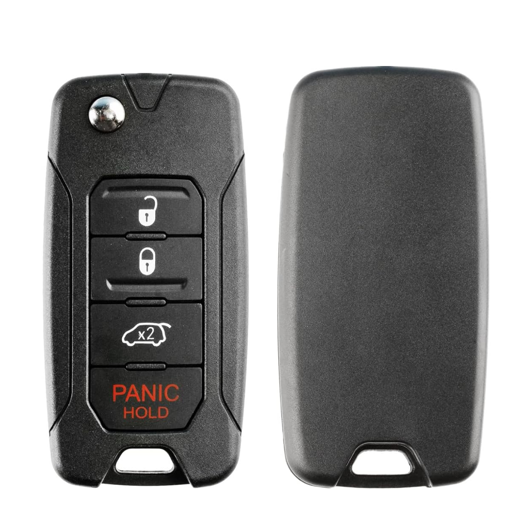 Chrysler/ Dodge/ Jeep / 4-Button Flip Key / OHT692427AA / OHT (AFTERMA ...
