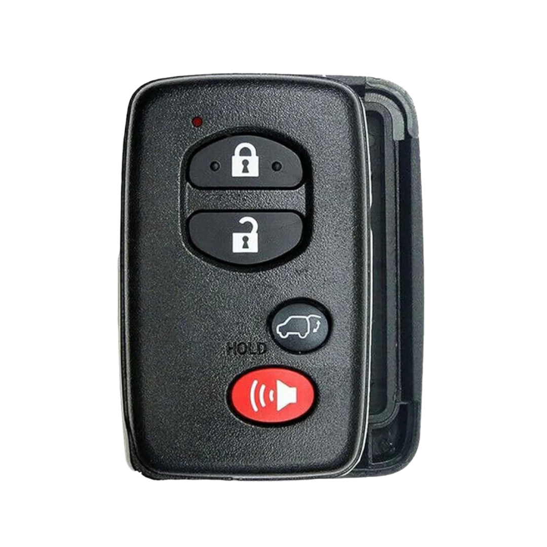 2007-2014 Toyota / 4-Button Remote Smart Key SHELL / HYQ14AAB (AFTERMA ...