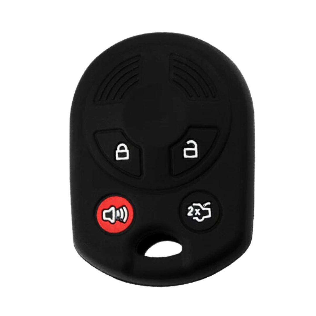 2006-2019 Ford Lincoln Mazda Mercury / 4-Button Remote Head Key Silico ...
