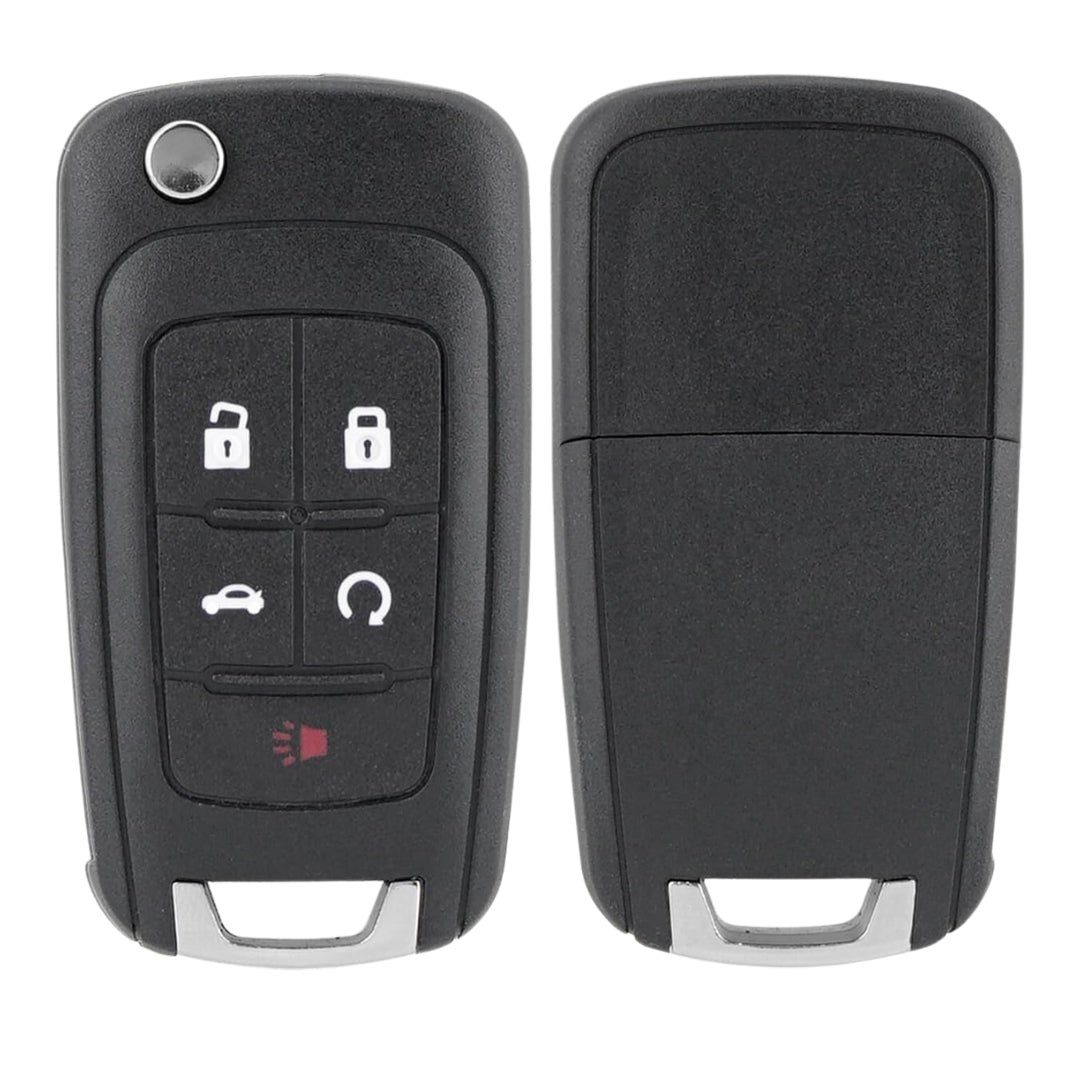 2010-2019 GM / 5-Button Flip Key / PEPS / PN: 13504199 / OHT01060512 ...