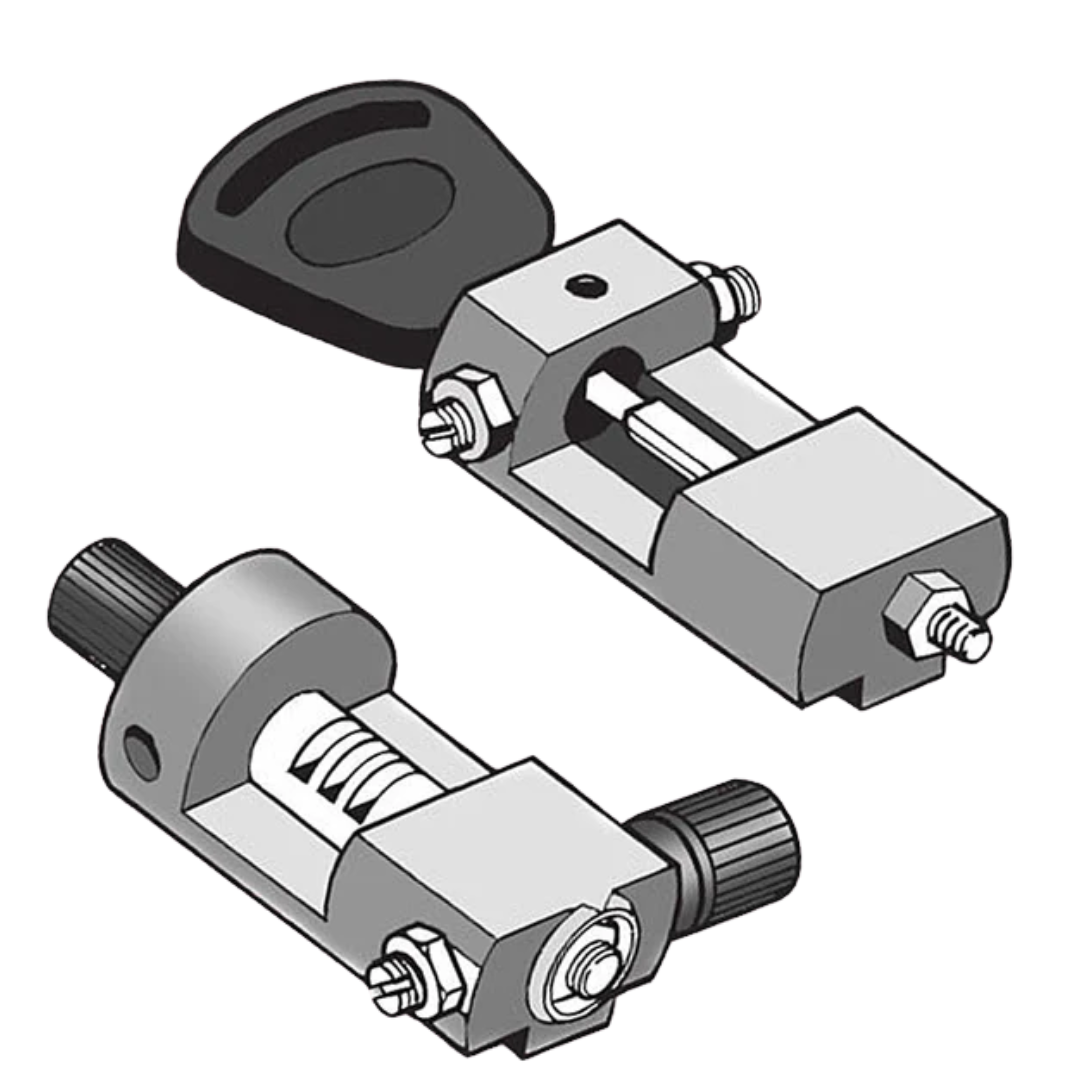 ILCO Tibbe Jaw for Ford for Silca Twister II Tubular Key Machine ...