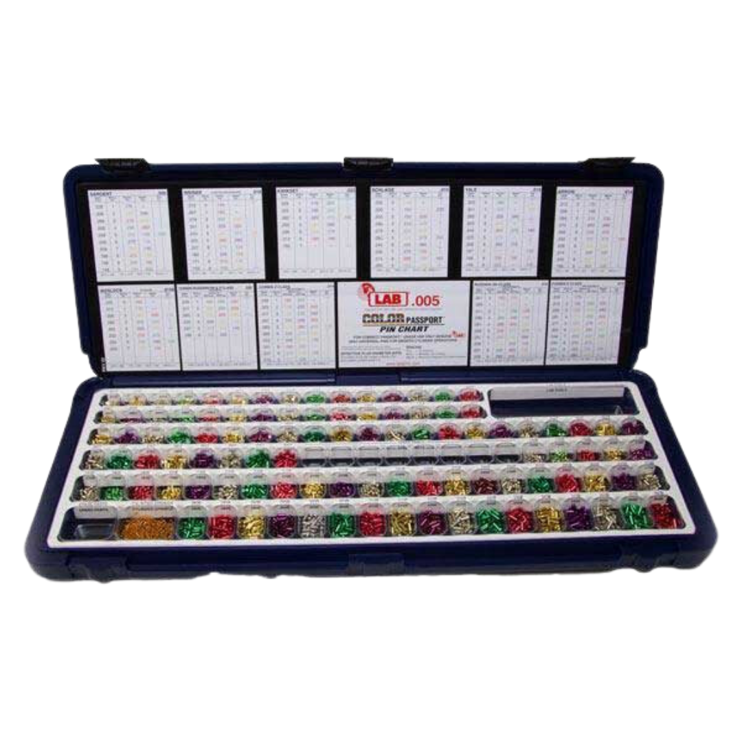 LAB - LDKZ5 - .005 - DUR-X Semi Pro - Universal Rekeying Pin Kit ...