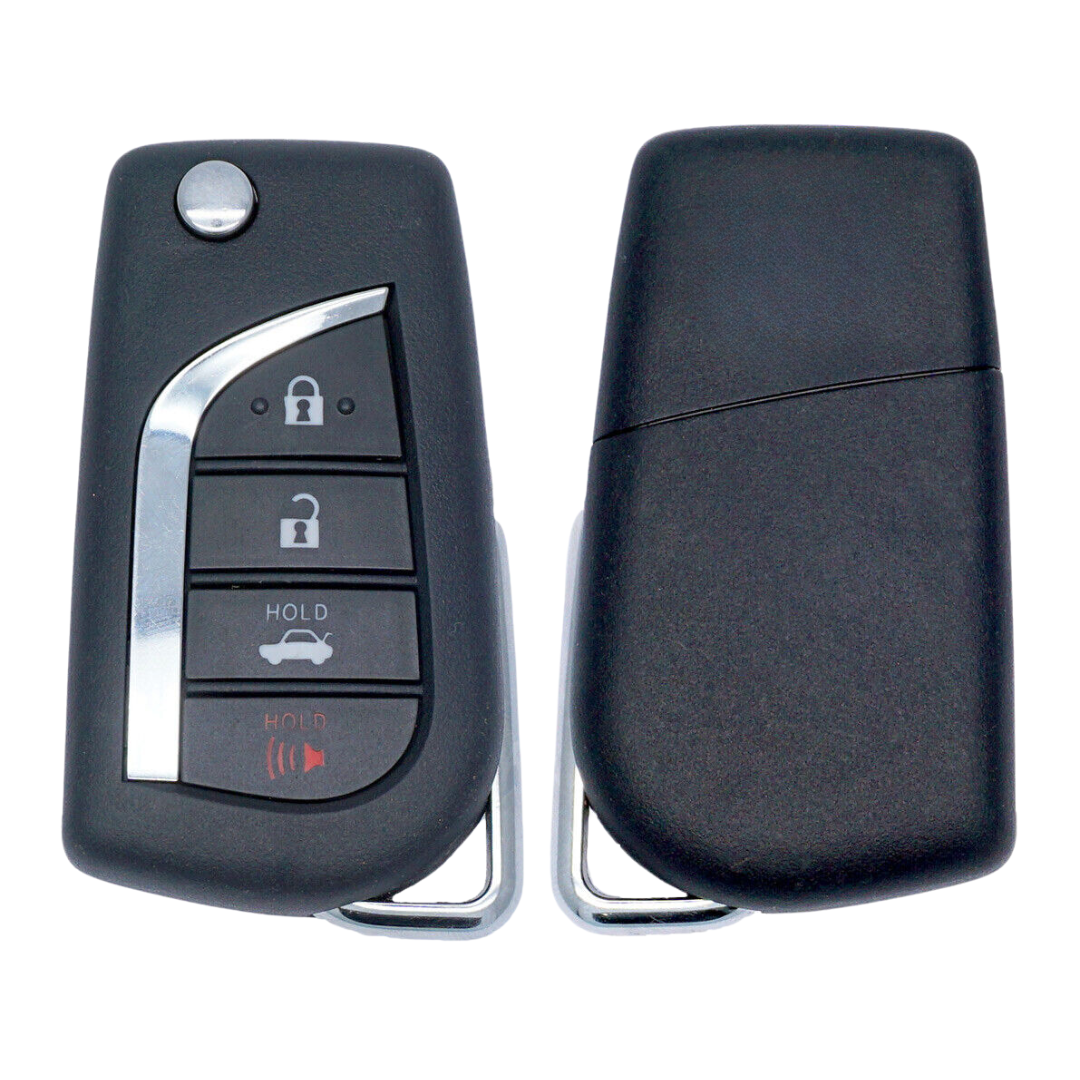 2012-2014 Toyota Camry / 4-Button Remote Flip Key / HYQ12BDM / (G Chip ...