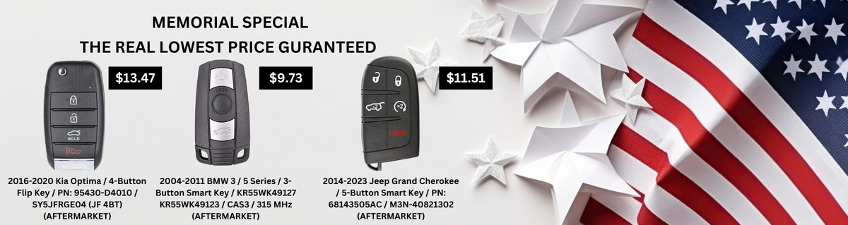 5 X 2007-2017 GM / 5-Button Keyless Entry Remote / PN: 20869057 / OUC6 ...