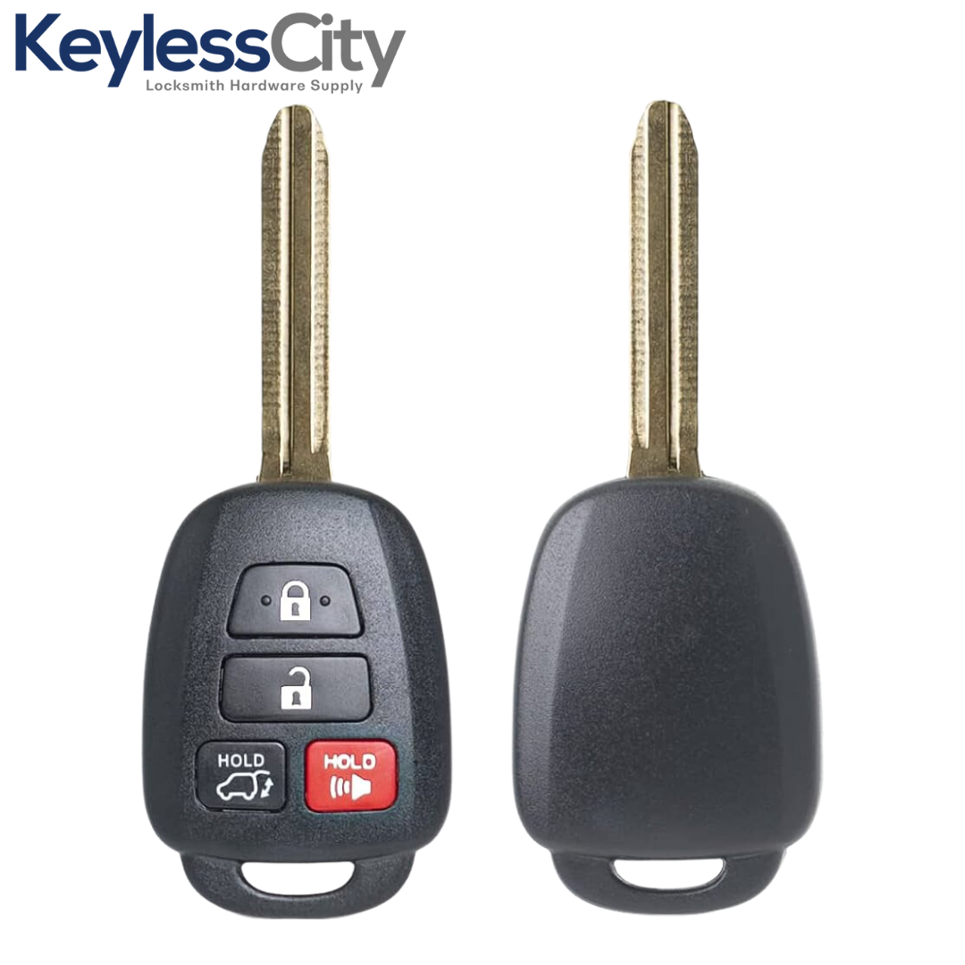 2013-2019 Toyota RAV4 Highlander / 4-Button Remote Head Key / GQ4-52T ...