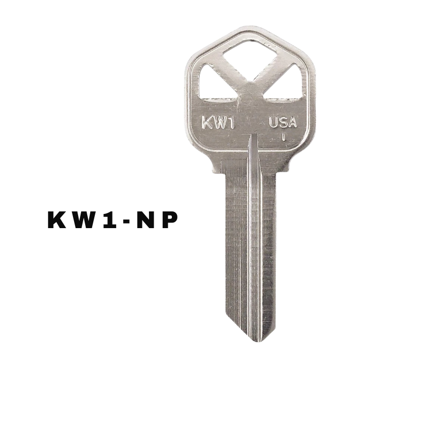 Ilco - KW1-NP KWIKSET Key Blank – Keyless City