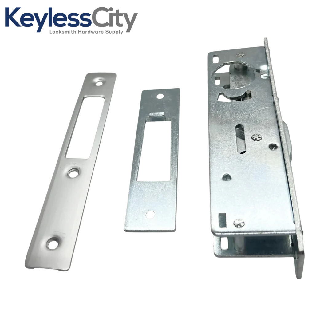 Narrow-Stile 1-1/8" DeadBolt Lock Body - W/ 2 Faceplates – Keyless City