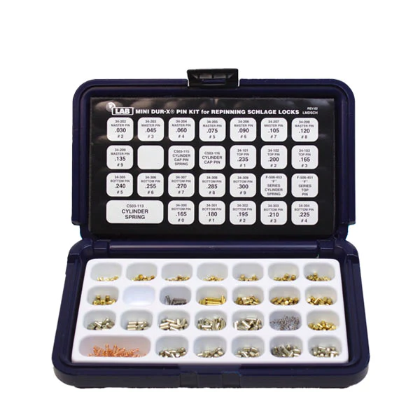 LAB - LMDSCH - Mini DUR-X - Schlage Rekeying Pin Kit – Keyless City