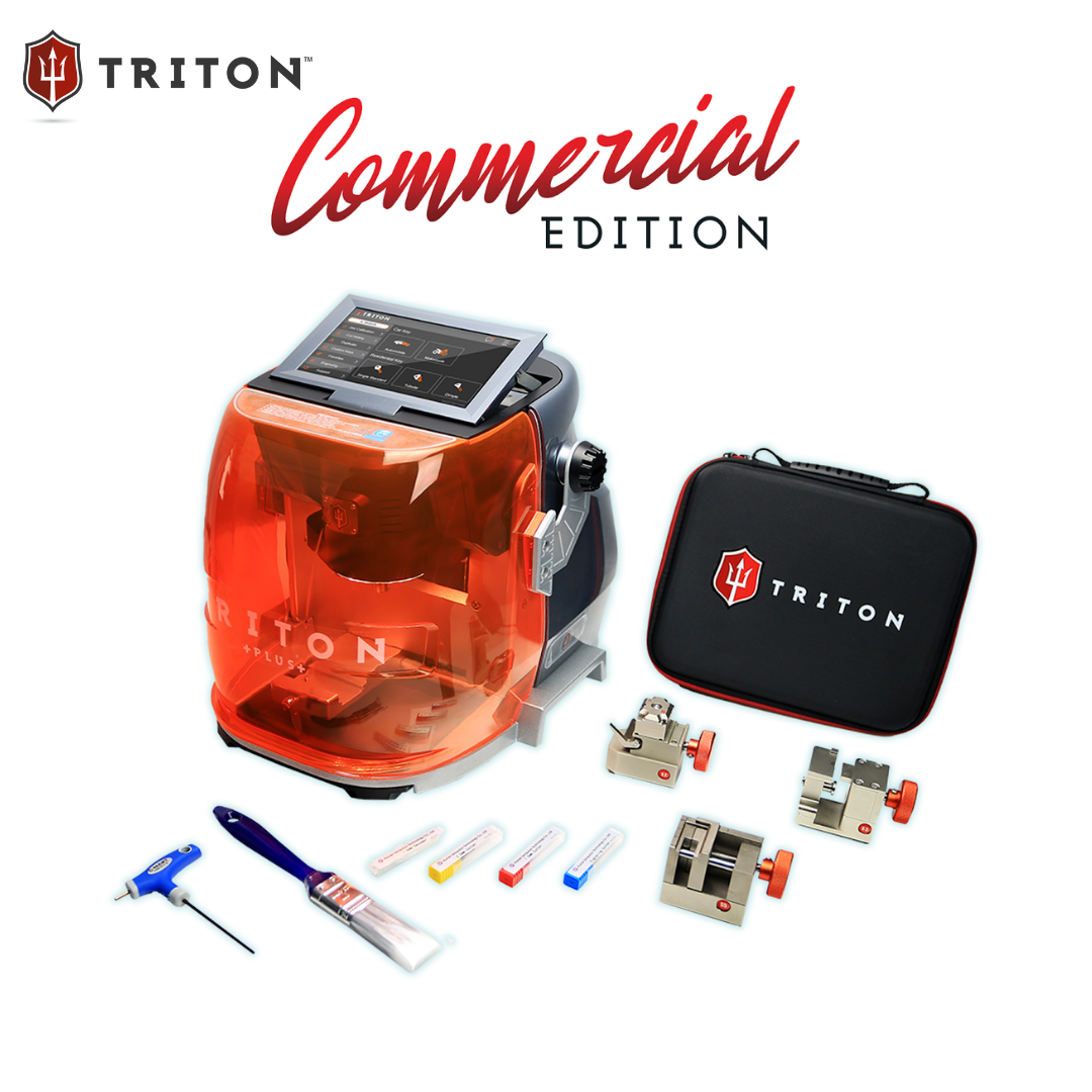 Triton - Plus - Automatic Key Cutting Machine - One Machine Does It Al ...