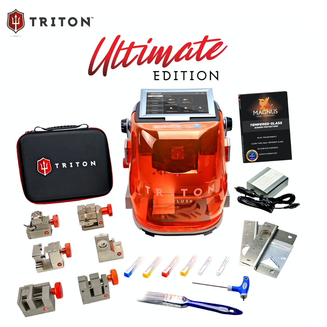 Triton - Plus - Automatic Key Cutting Machine - One Machine Does It Al ...