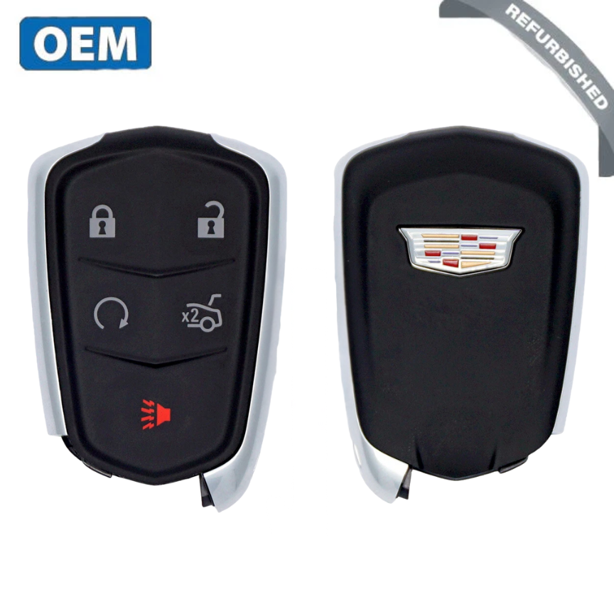 2014-2019 Cadillac ATS CTS XTS / 5-Button Key Smart Key / PN: 13580811 ...