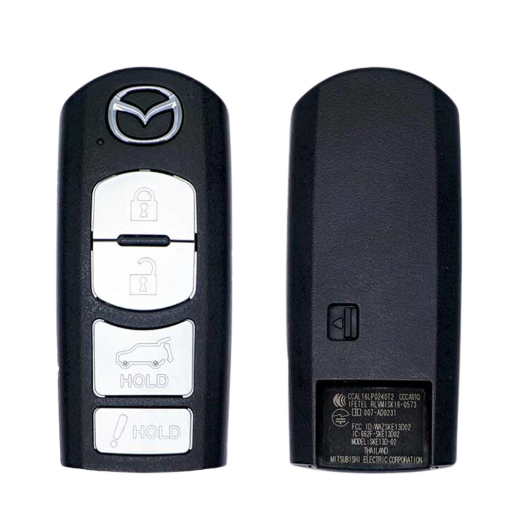 2016-2020 Mazda CX-9 / 4 Buttons Smart Key / 315MHz / TKY2-67-5DY / WA ...