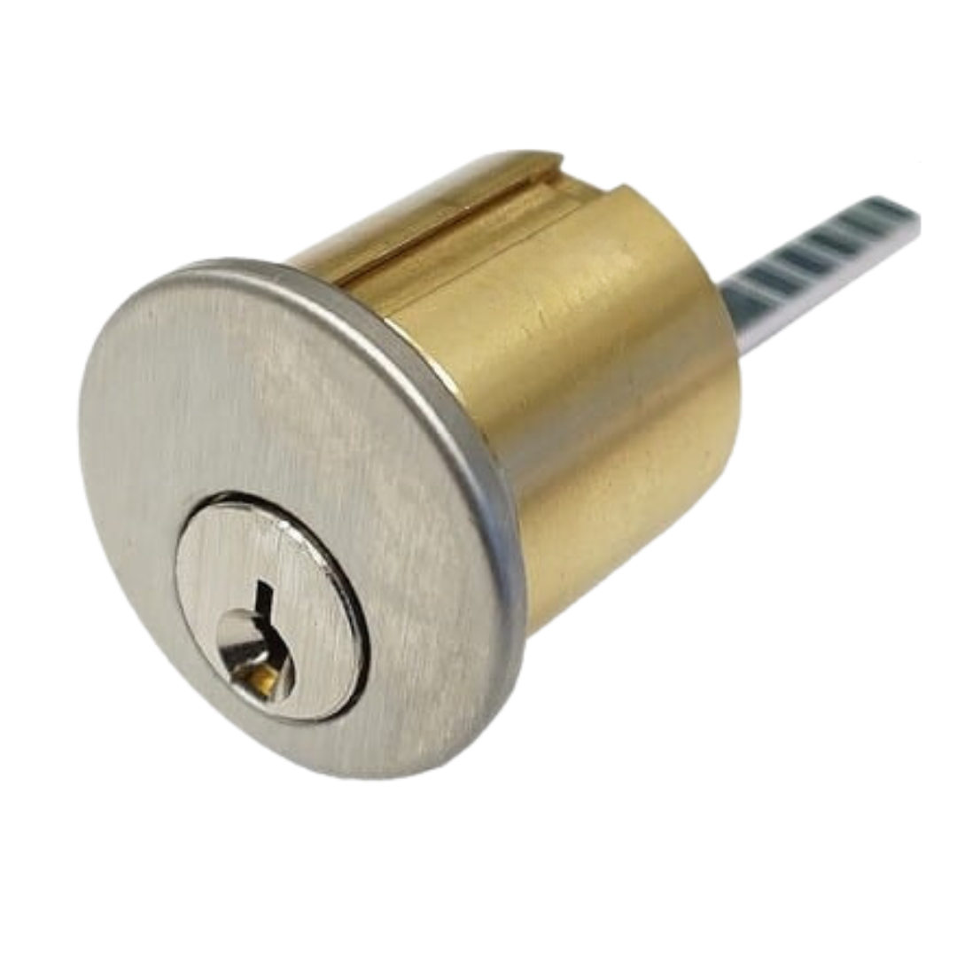 Schlage Premium Rim Cylinder - 26D - Satin Chrome – Keyless City