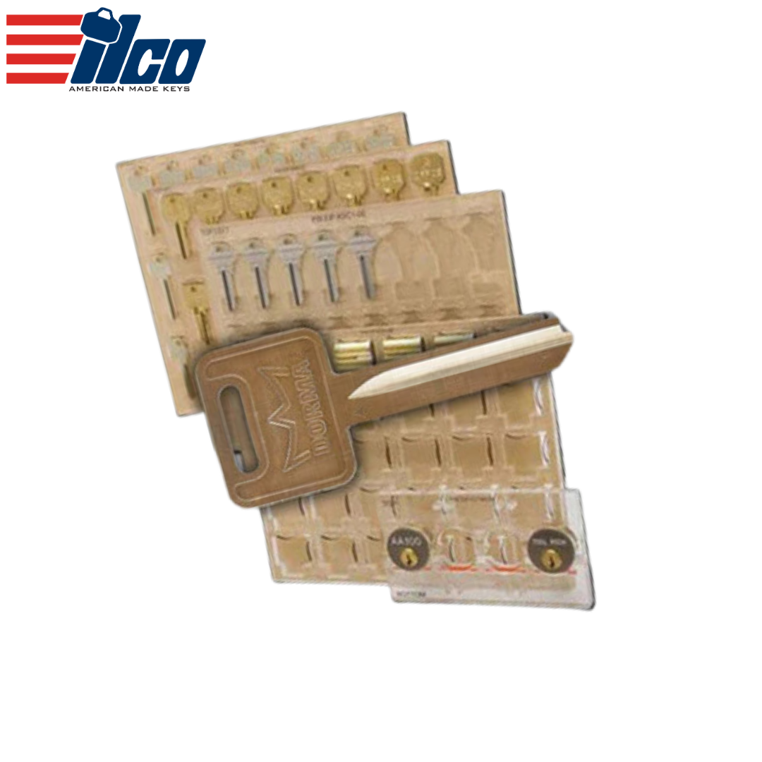 Ilco - EIP-KH45 - Engrave-It - Dorma "Best" Key A Key Holder - Holds 2 ...