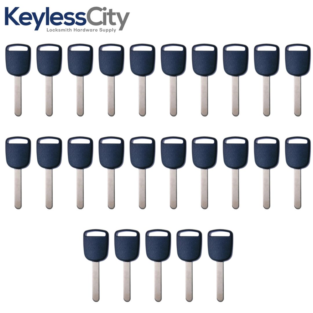 25 X HO01 Honda Transponder Key (AFTERMARKET) (BUNDLE OF 25) – Keyless City