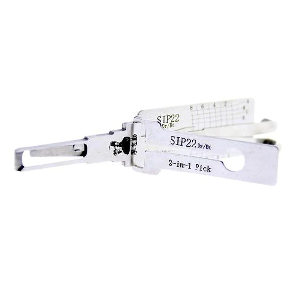 ORIGINAL LISHI - SIP22 Fiat Lancia Iveco / 2-In-1 Pick & Decoder / Twi ...