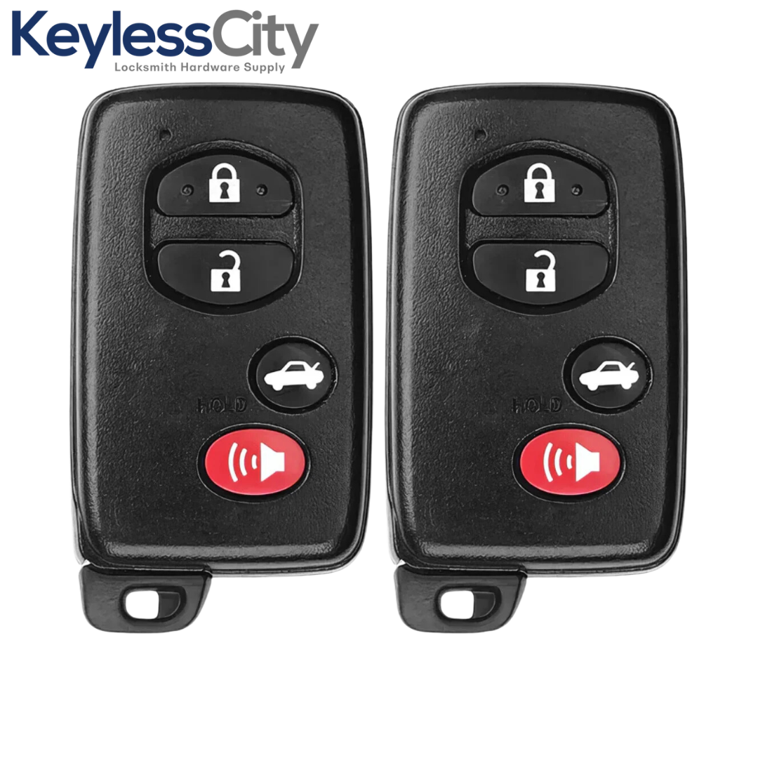 2 X 2009-2014 Toyota Avalon Camry / 4-Button Smart Key w/ Trunk / PN ...