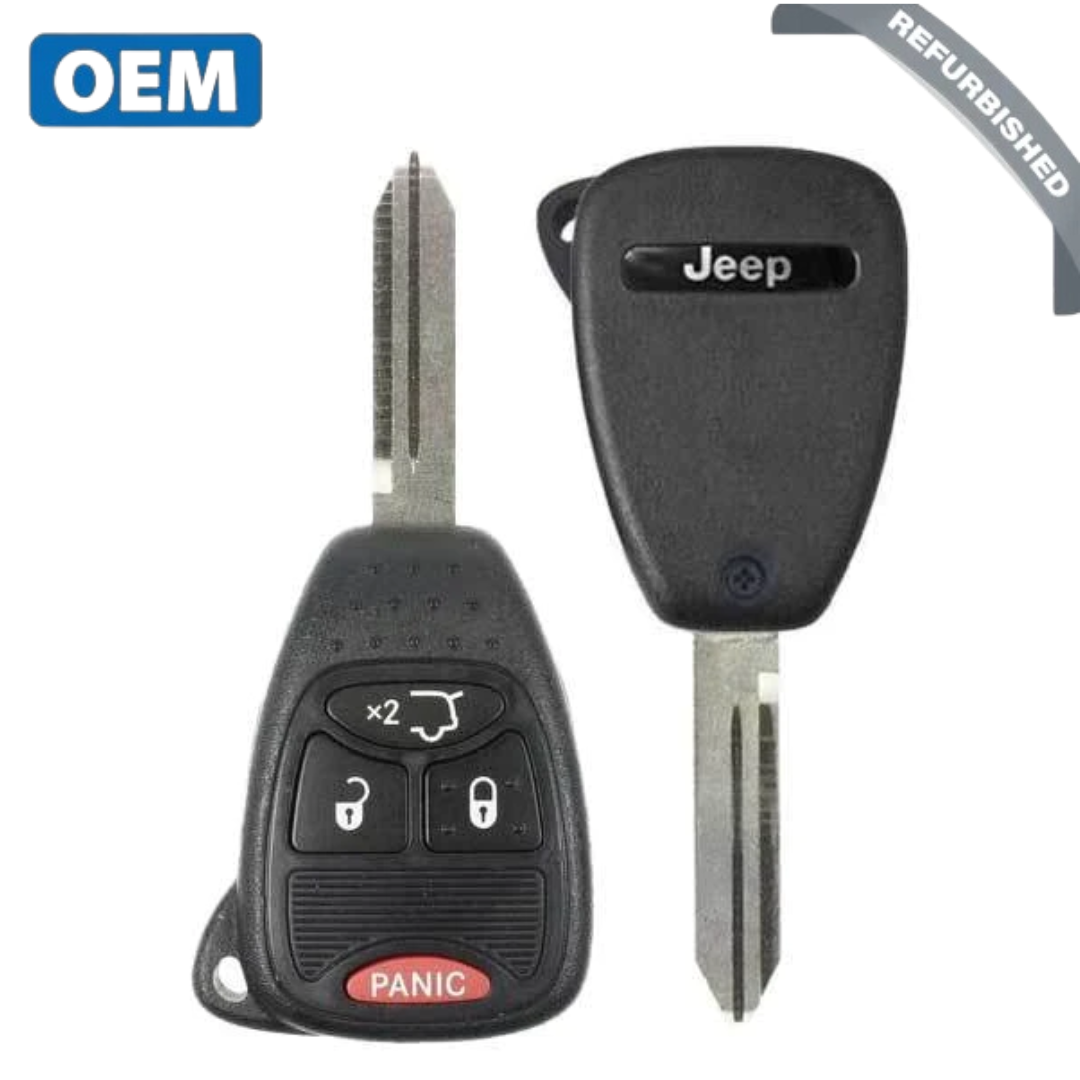 2005-2012 Jeep Liberty Commander Grand Cherokee / 4-Button Remote Head ...